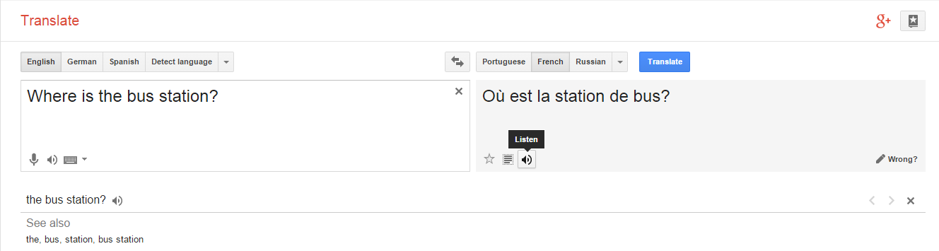 To Google Translate Voice Caqwebase